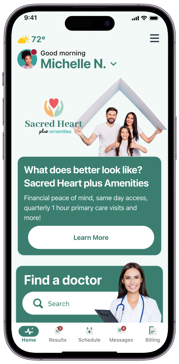 Amenities Health | Win Patient Loyalty