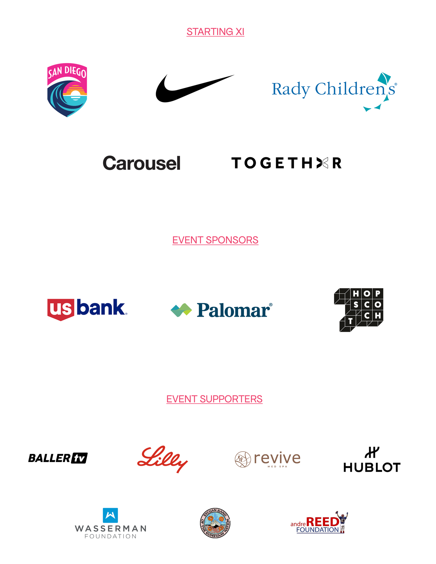 Partnerships — Alex Morgan Foundation