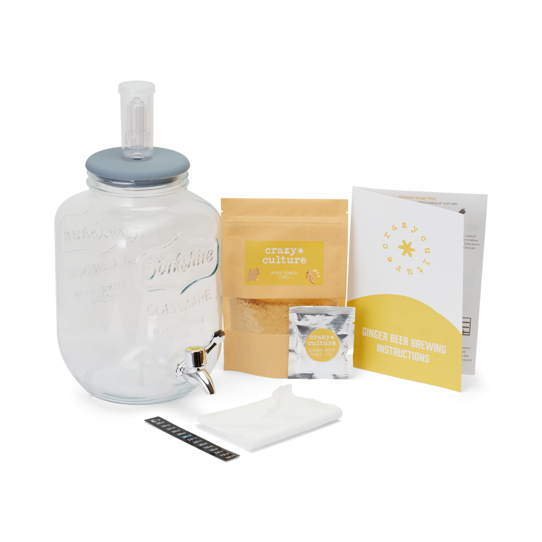 Kombucha Starter Kit — Start Brewing — Crazy Culture