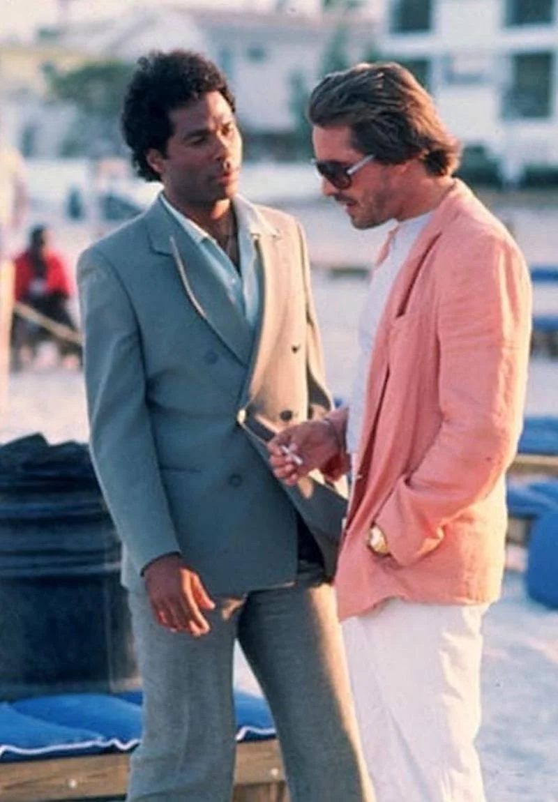 5 Style Lessons From The Miami Vice Aesthetic