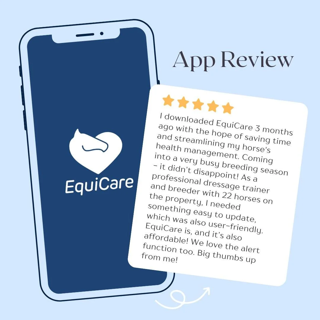 EquiCare App - Horse Health Management