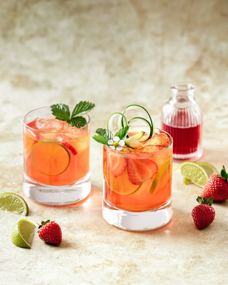 Roasted Strawberry Cordial — GourmetGlow