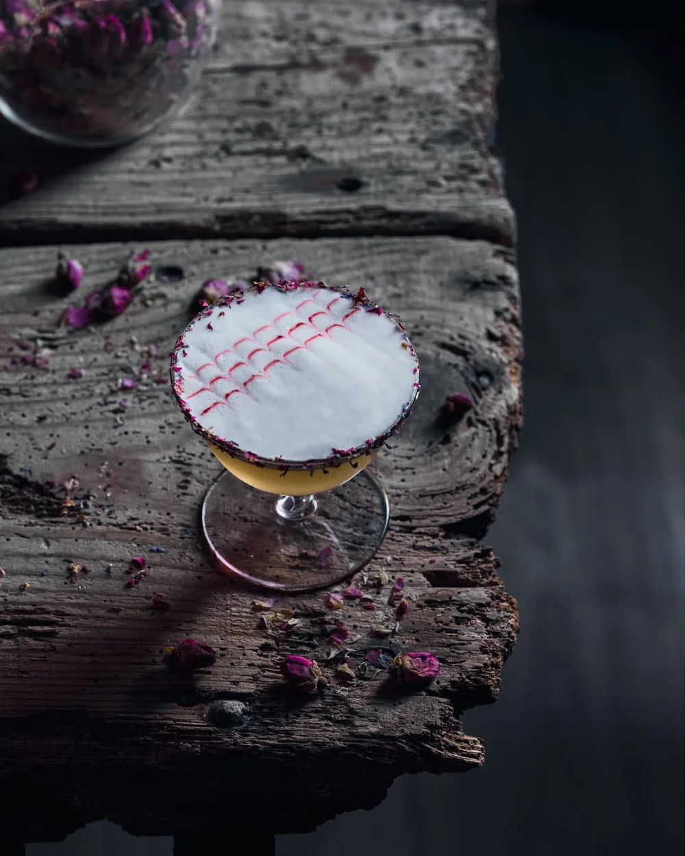 Rose Gin Sour — GourmetGlow