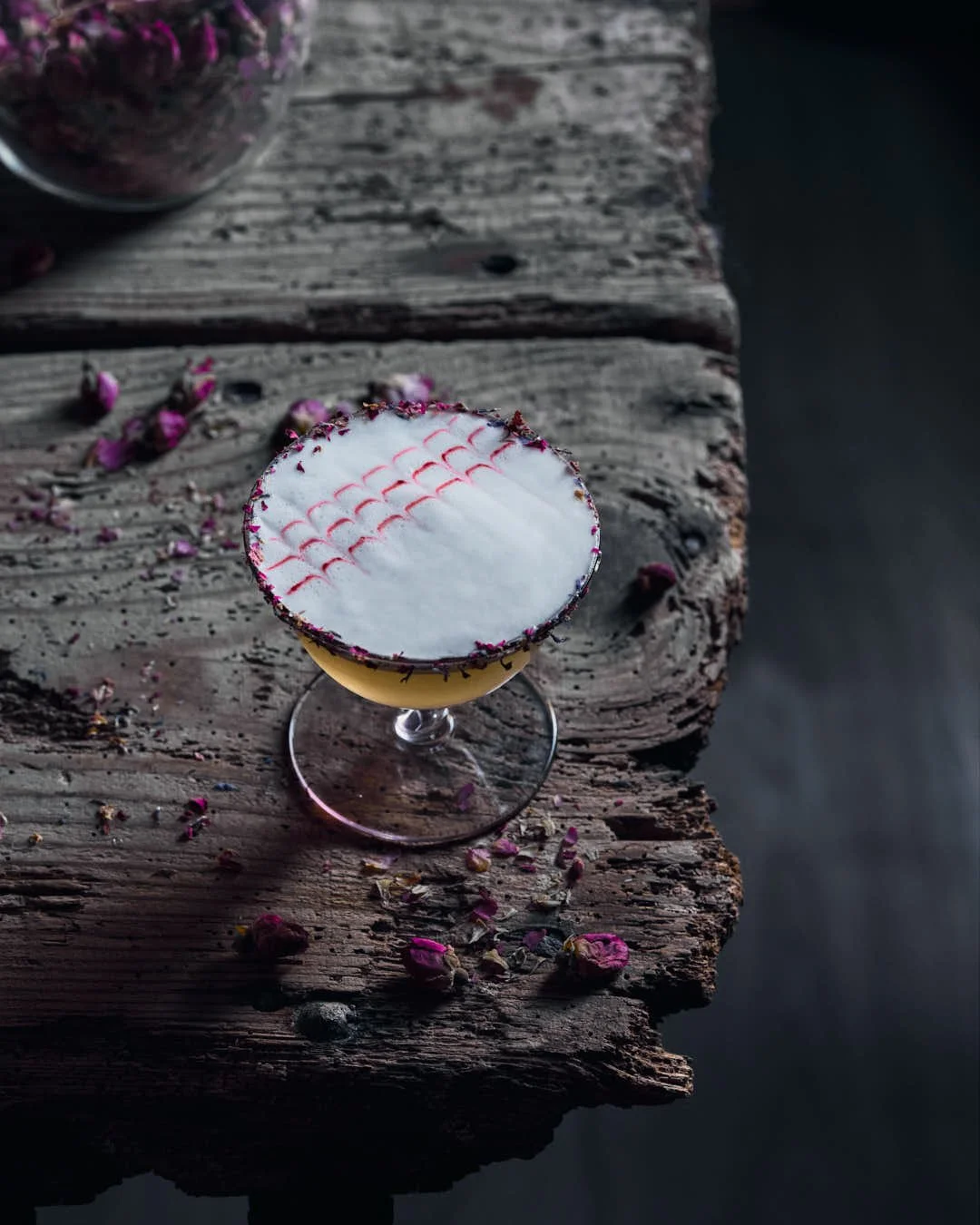 Rose Gin Sour — GourmetGlow