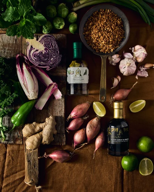 Red Cabbage, Winter Green & Chilli Salad with Toasted Spelt — GourmetGlow