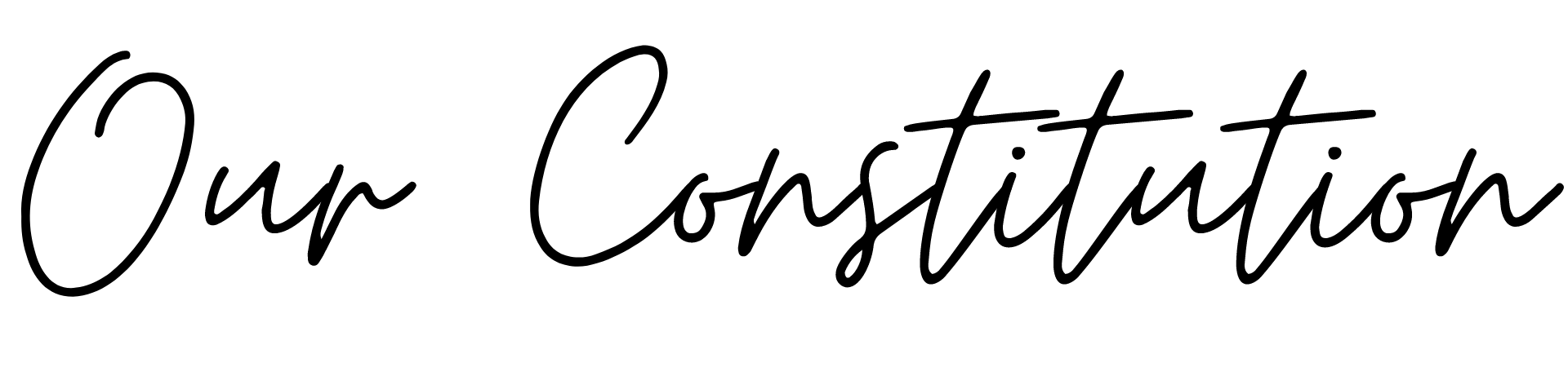 Our Constitution — Immanuel Baptist Church - New Hartford, NY