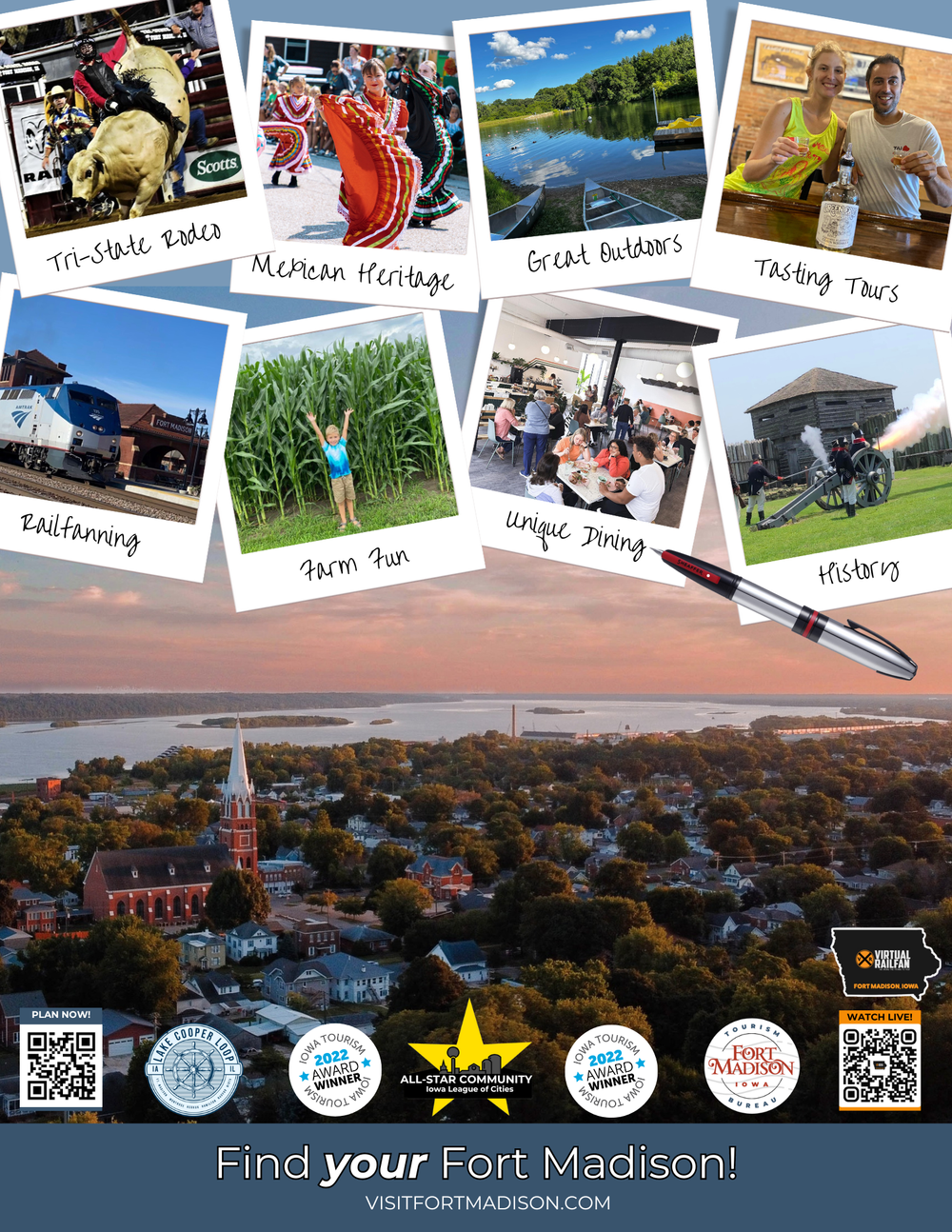 Visit Fort Madison, Iowa