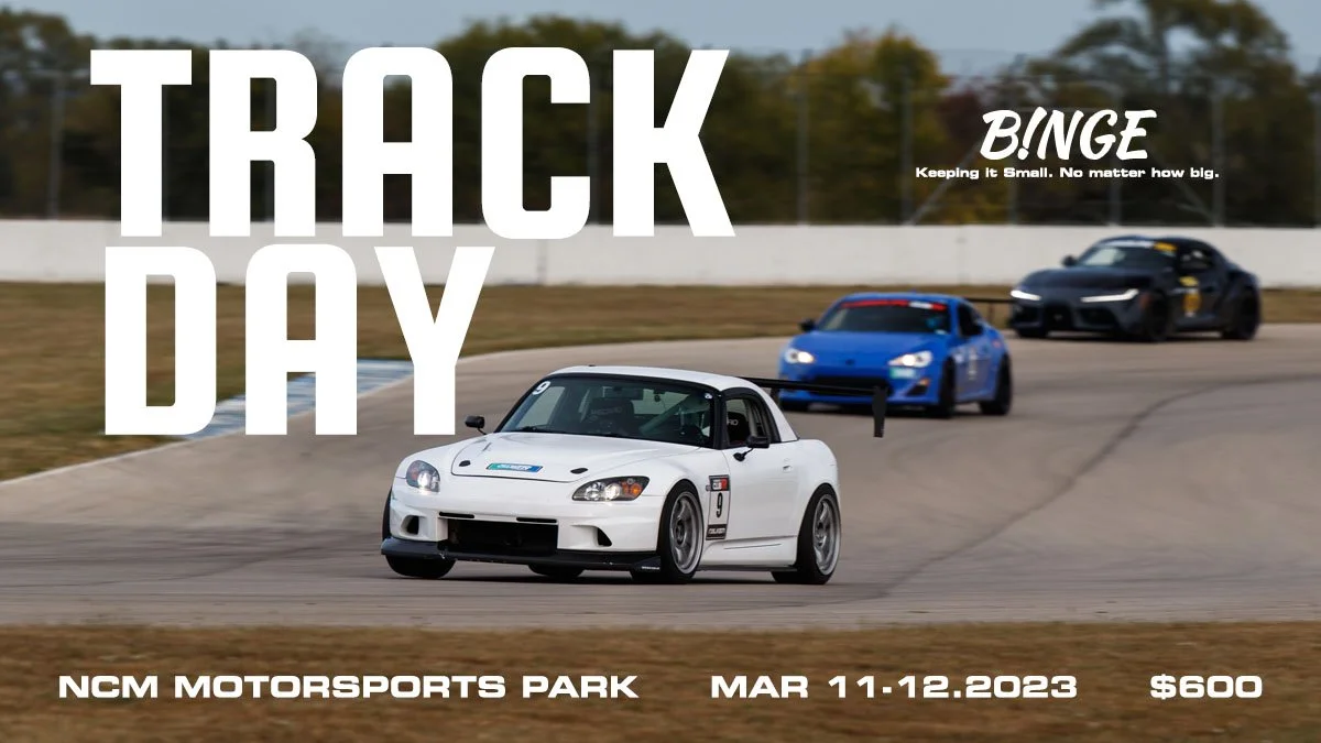NCM Motorsports Park — BINGE Track Days
