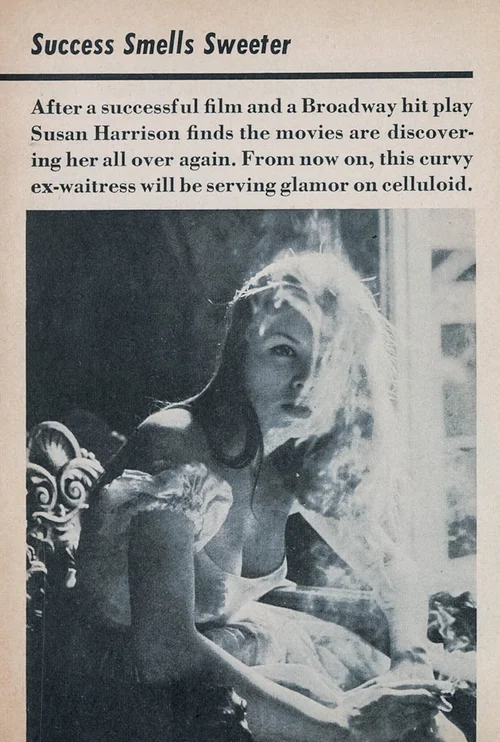 A tribute to actress Susan Harrison | ADSAUSAGE ARCHIVES | Access to ...