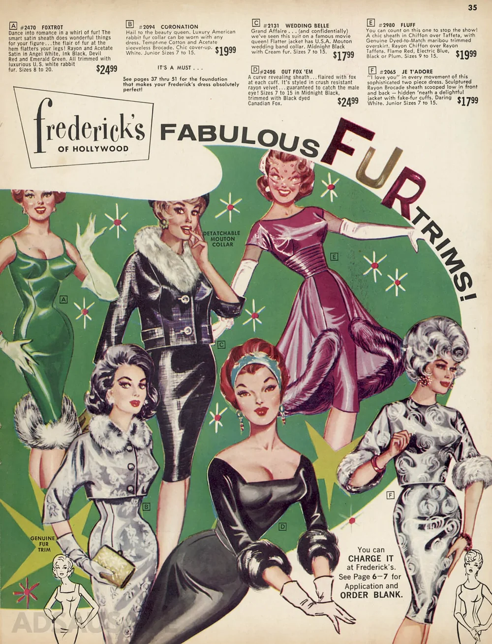 Frederick's of Hollywood archive - 1962 | ADSAUSAGE ARCHIVES | Access ...