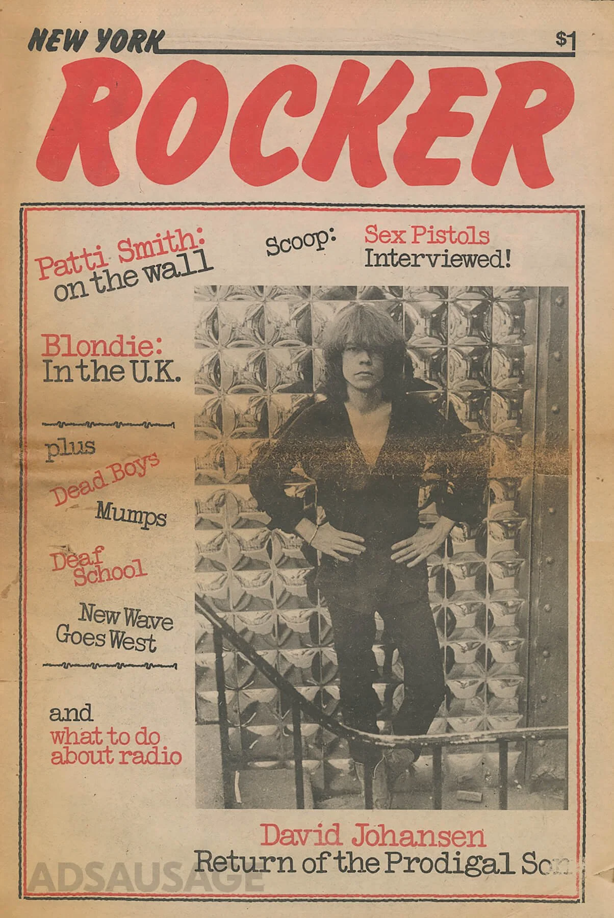 New York Rocker 1977 - 1978 | ADSAUSAGE ARCHIVES | Access to digital ...