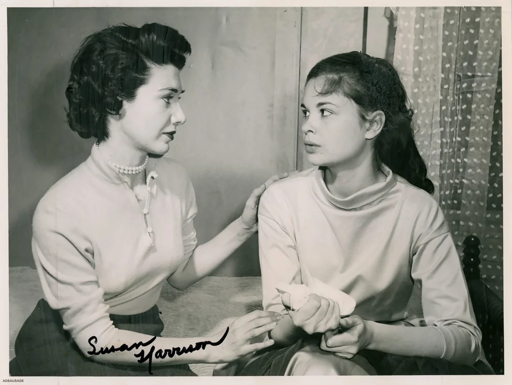 A tribute to actress Susan Harrison | ADSAUSAGE ARCHIVES | Access to ...