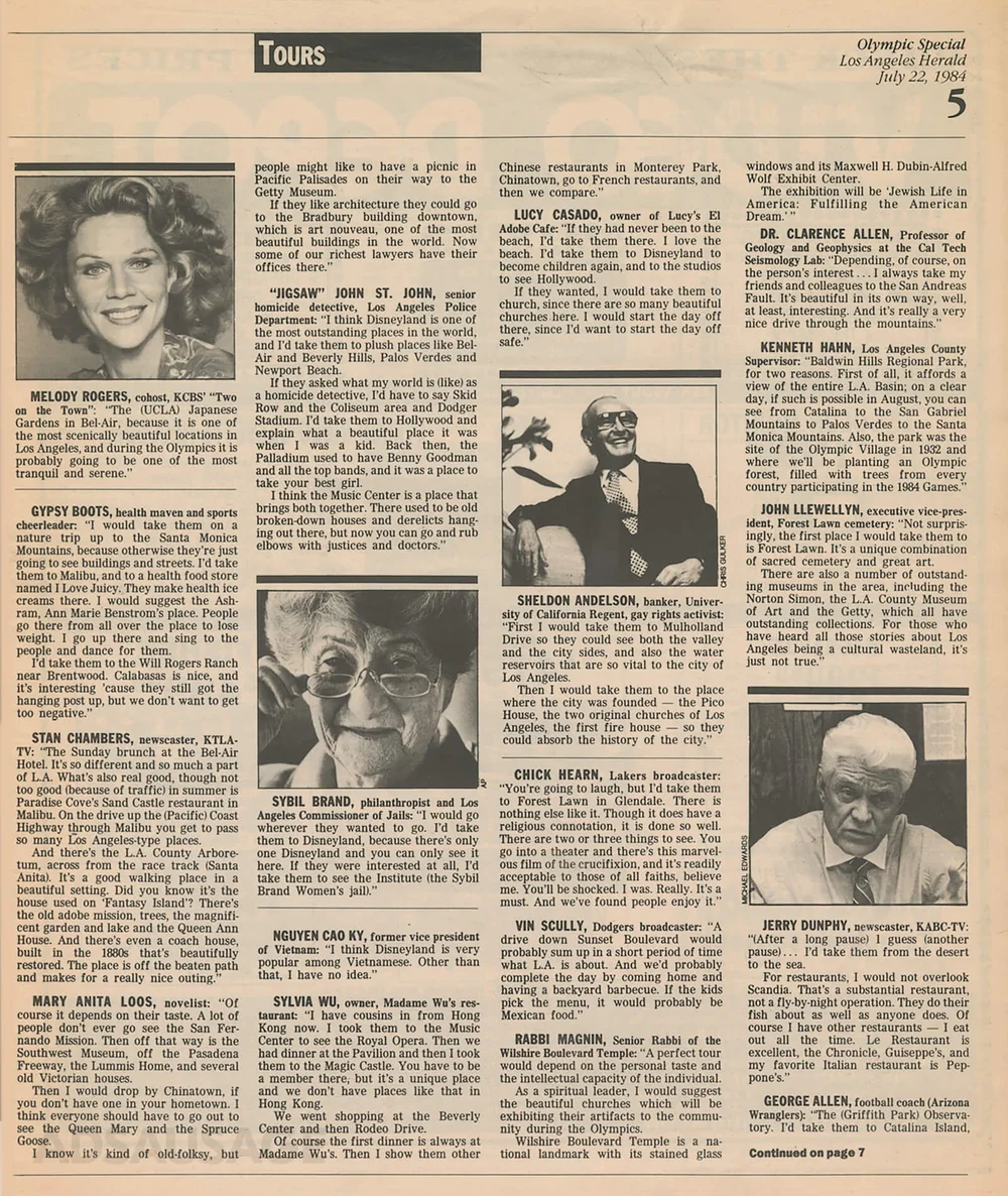 An extensive archive of Southern California newspapers, magazines, and ...