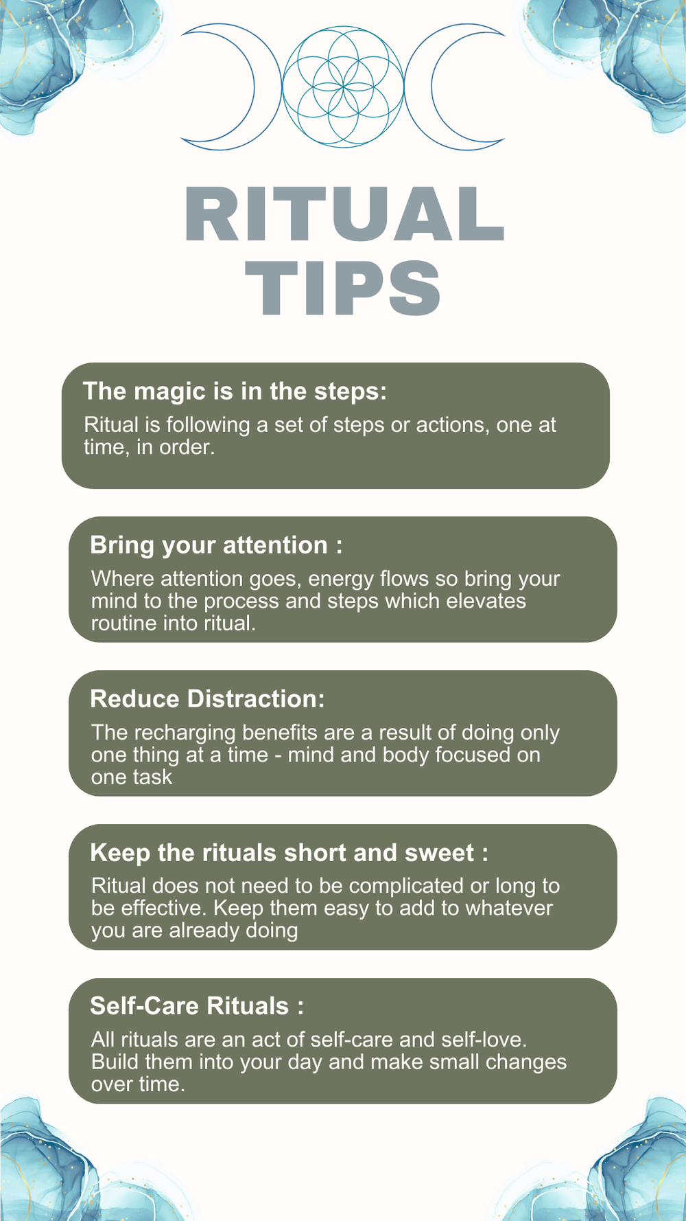 How to Recharge with Simple Rituals — Christine Dostie