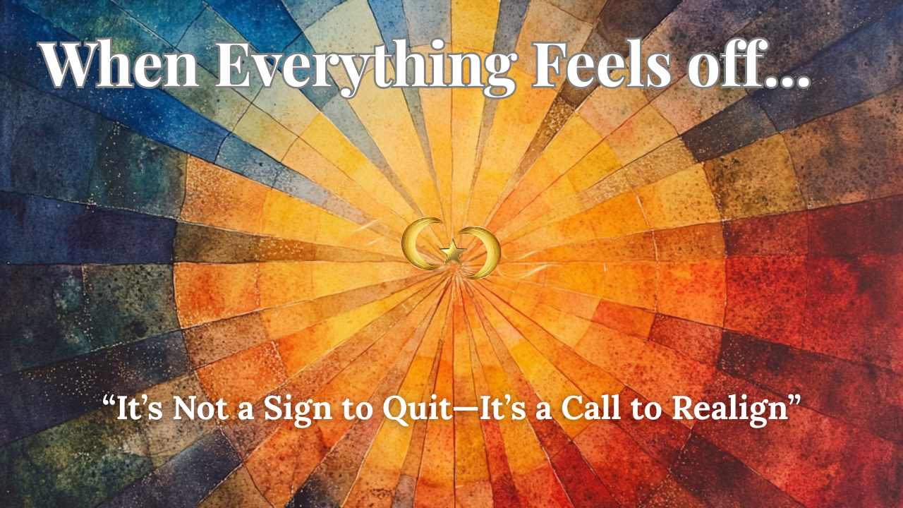 When Everything Feels Off... It Might Be Your Soul Asking for ...