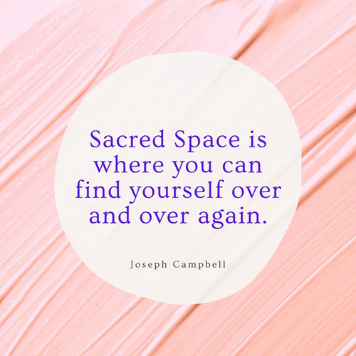 Sacred Space - What is is and Why You Need it — Christine Dostie