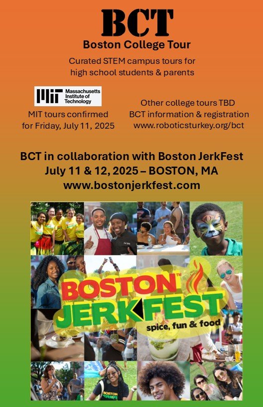 2025 BCT - Boston College Tour — Robotics & turkey