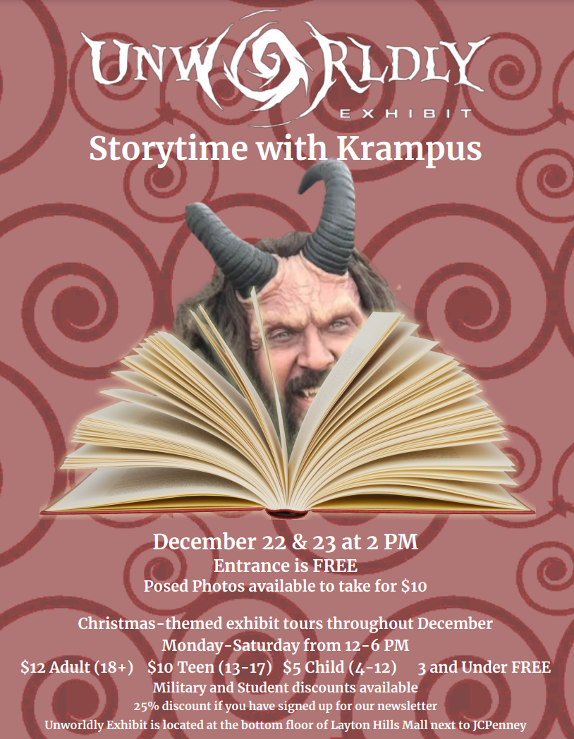 Krampus Storytime — Unworldly Exhibit