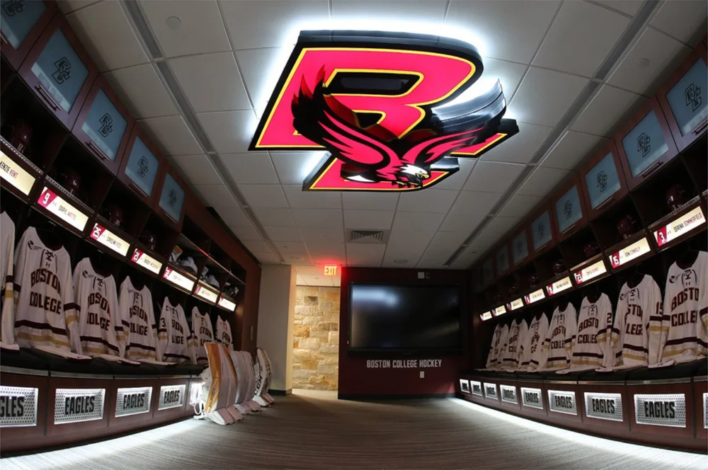 Boston College - Locker Room Renovations — S3 Design, Inc. Architecture ...