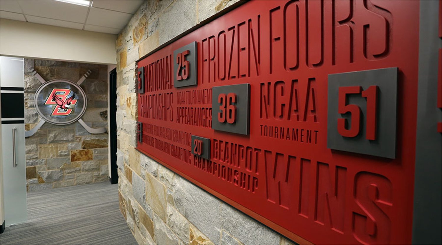 Boston College - Locker Room Renovations — S3 Design, Inc. Architecture ...