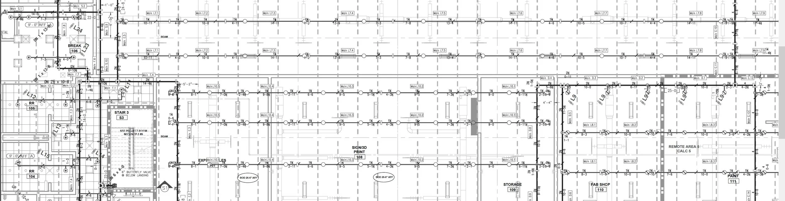 Fuego Fire Sprinkler Design
