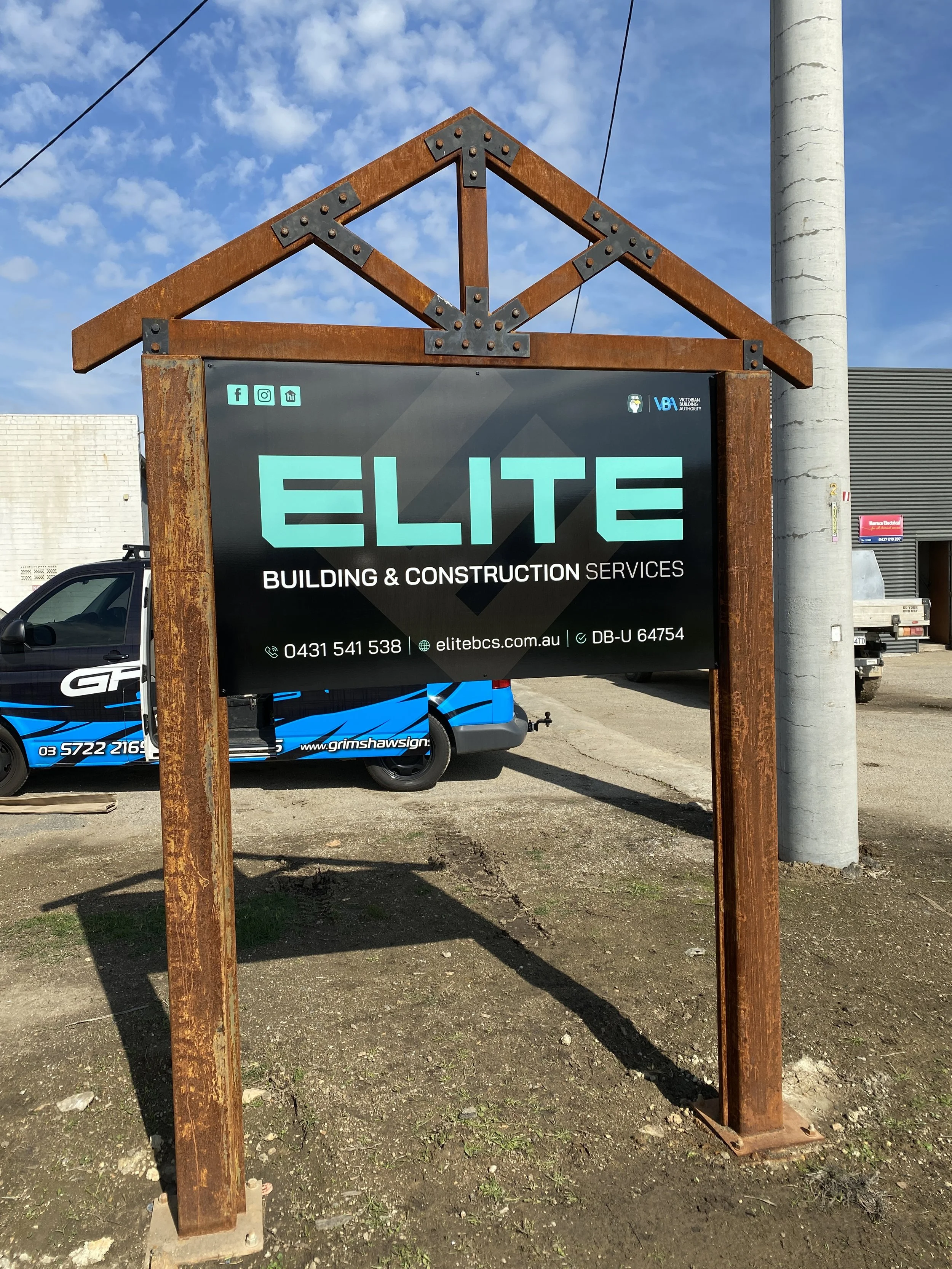 Free Standing Signs Wangaratta — Grimshaw Signs