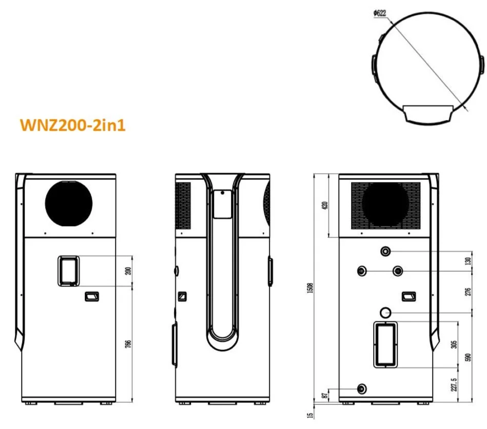 2-in-1 Heat Pump Cylinder: Outdoor Installation Guide | Warmth.NZ