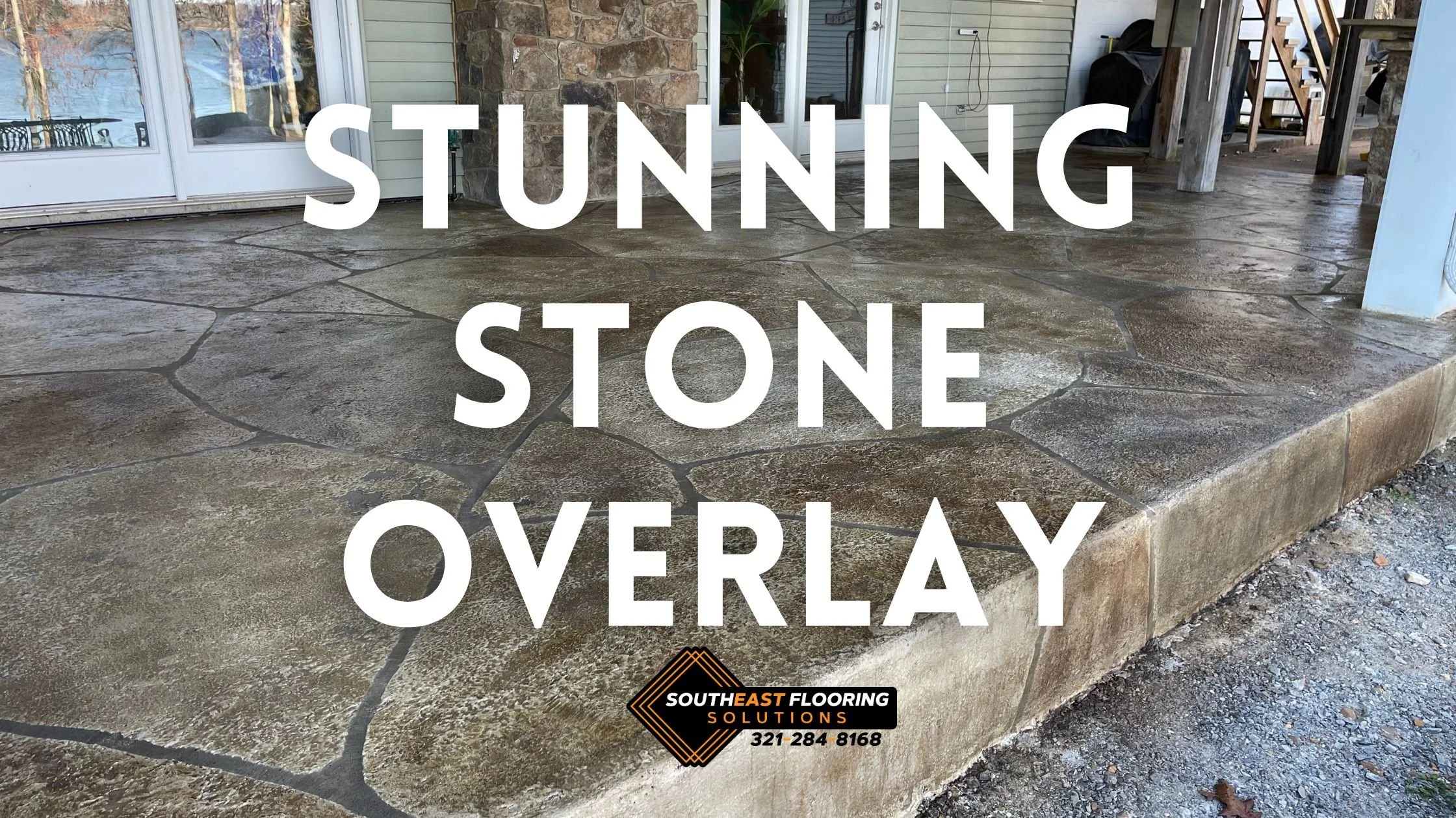 Patio Project: Stunning Stone Overlay (2024) — Southeast Flooring Solutions