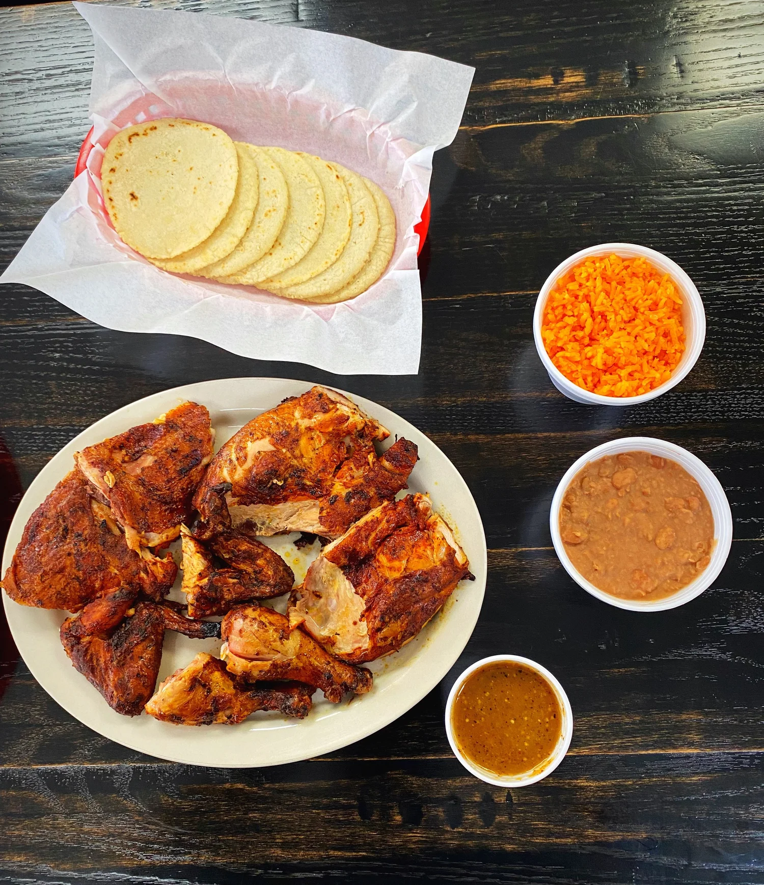 Menu 1 — Charcoal Grill Chicken