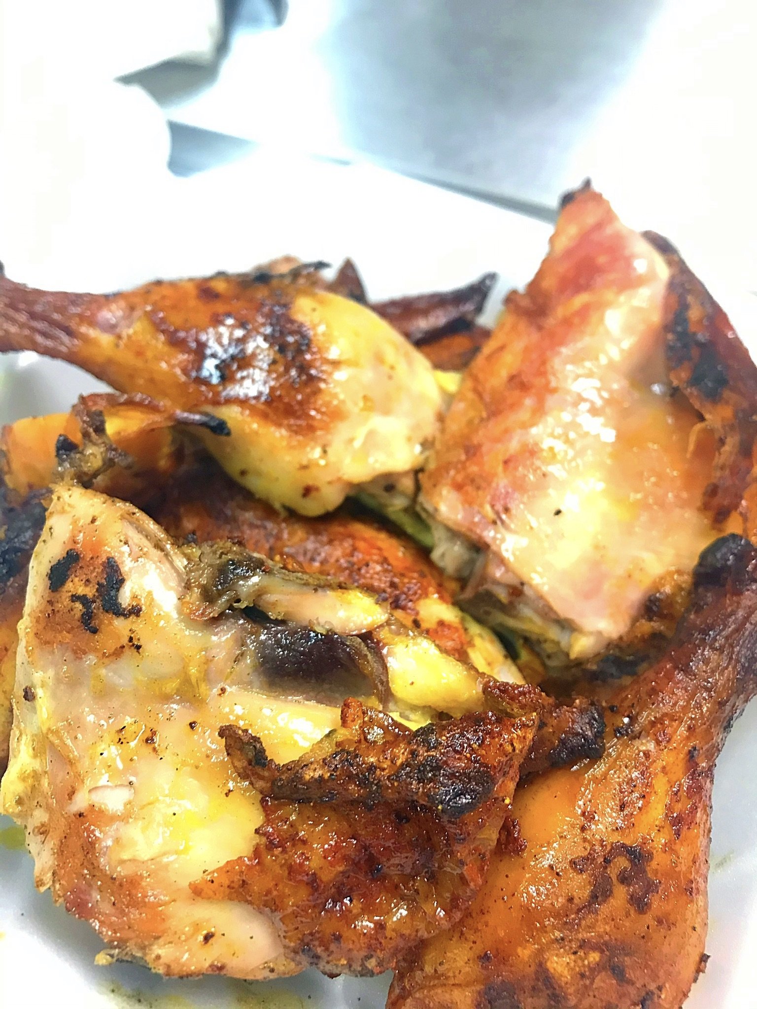 Menu 1 — Charcoal Grill Chicken