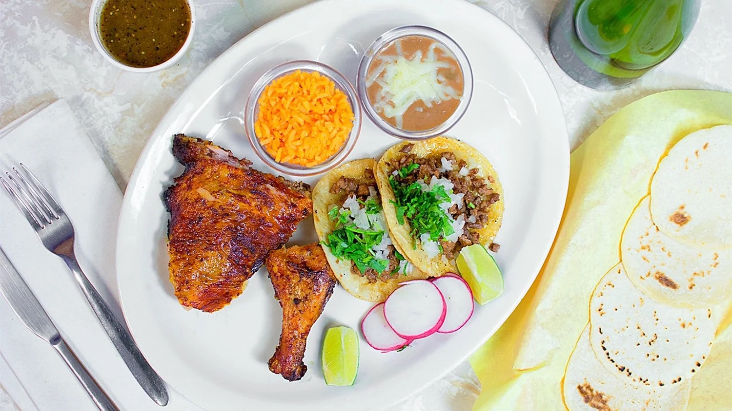 Menu 1 — Charcoal Grill Chicken