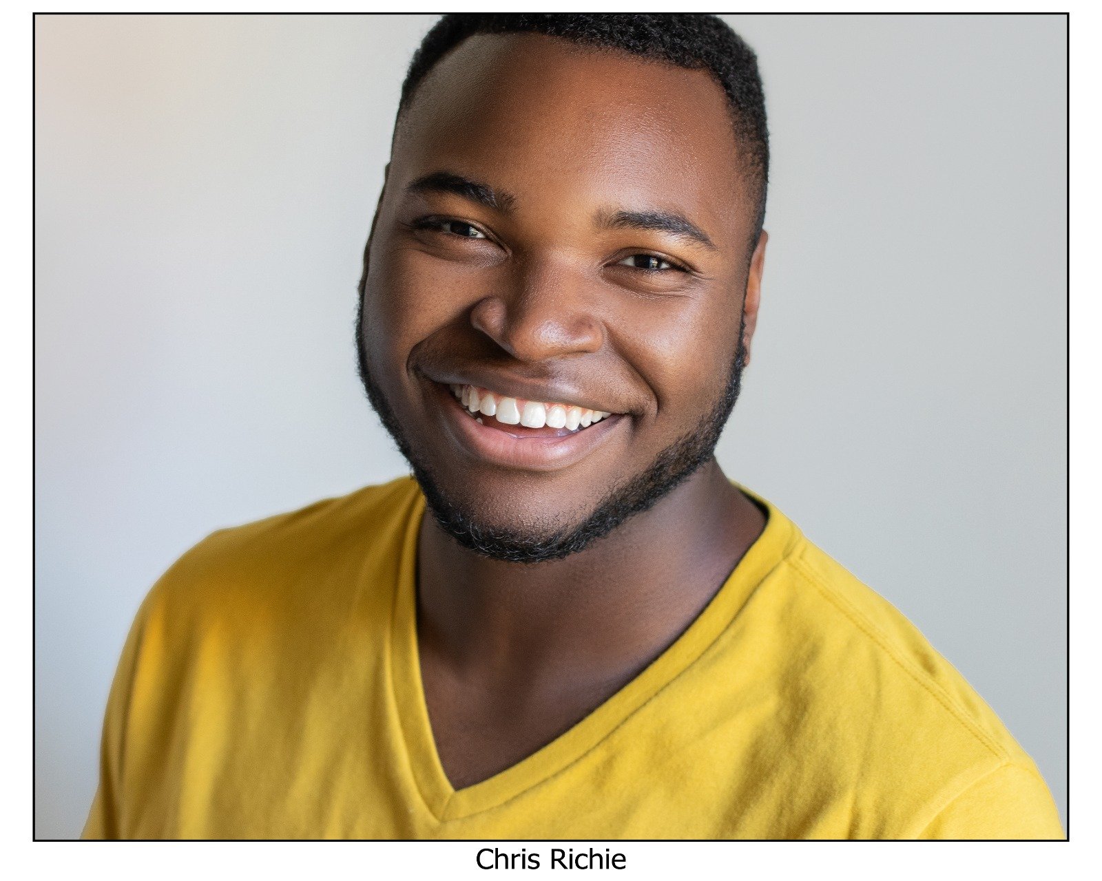 HEADSHOT & RESUME — Chris Richie