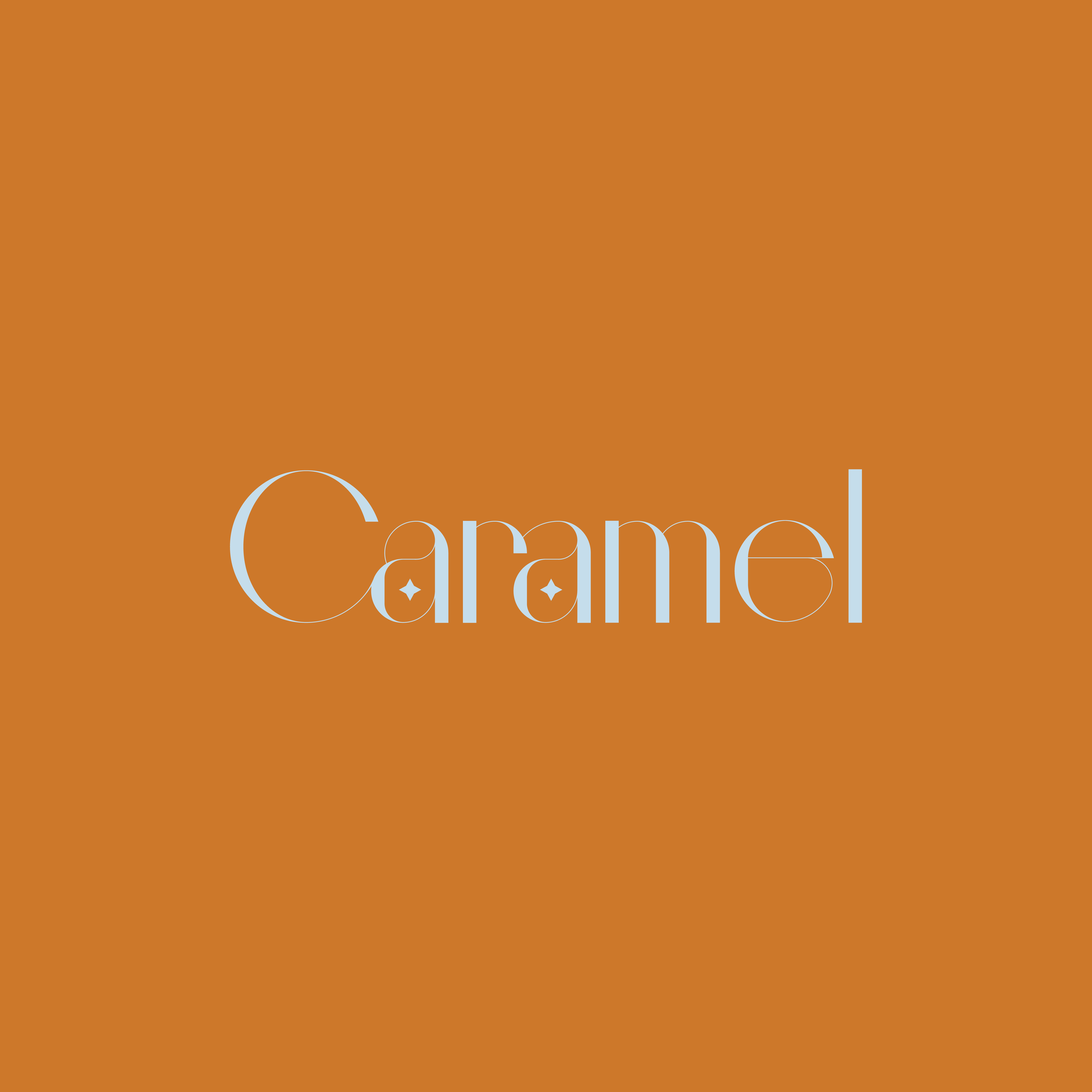 Caramel Logo & Branding — Design by Akshata