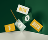 Basta Logo & Branding — Design by Akshata