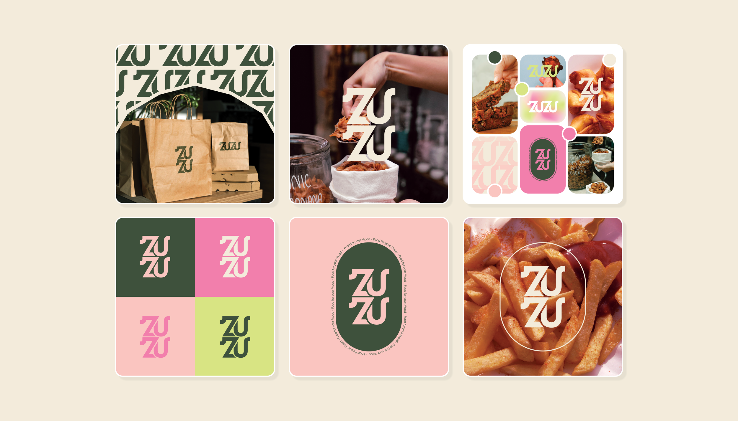 Zuzu - Finger food brand — Design by Akshata