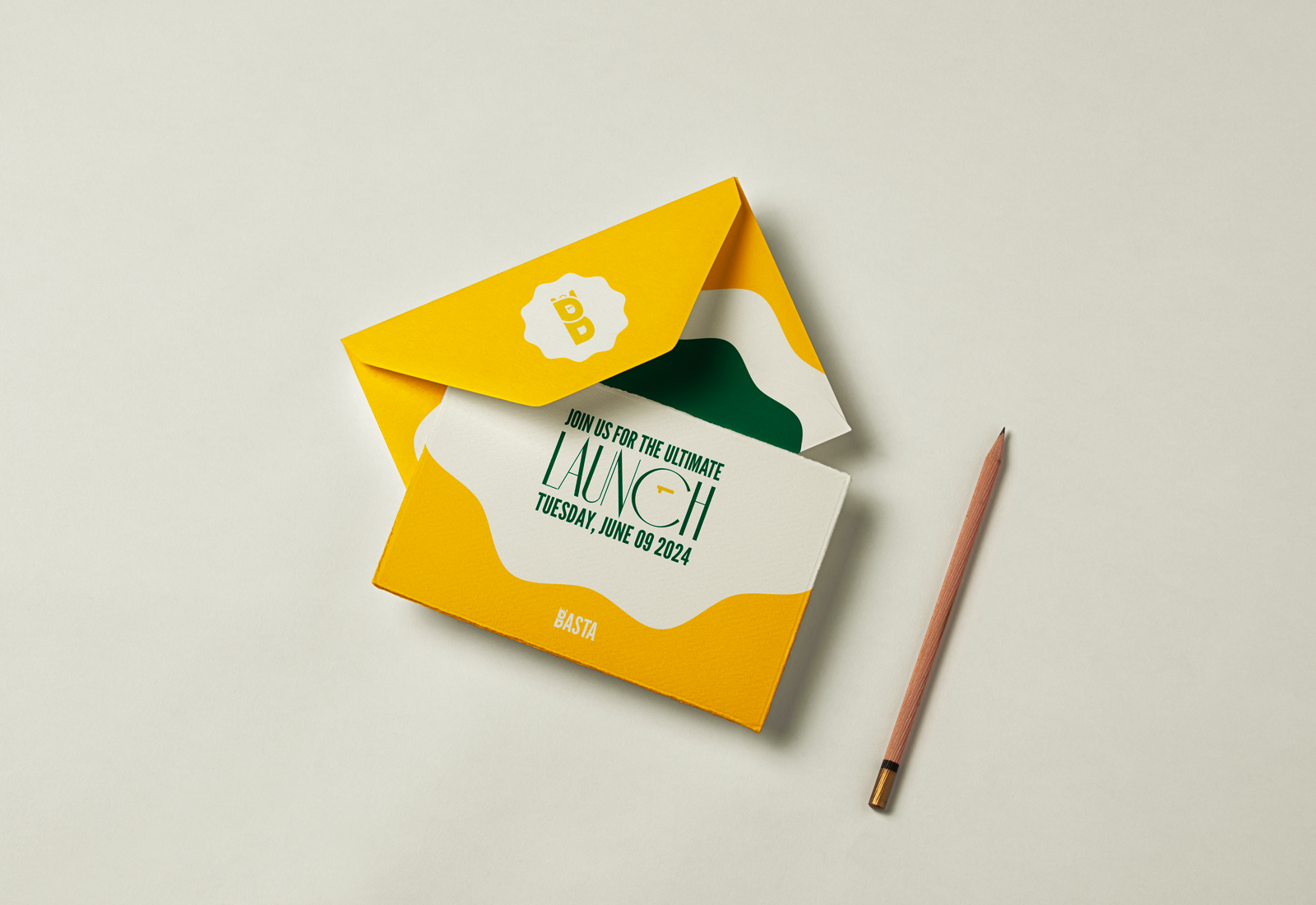 Basta Logo & Branding — Design by Akshata