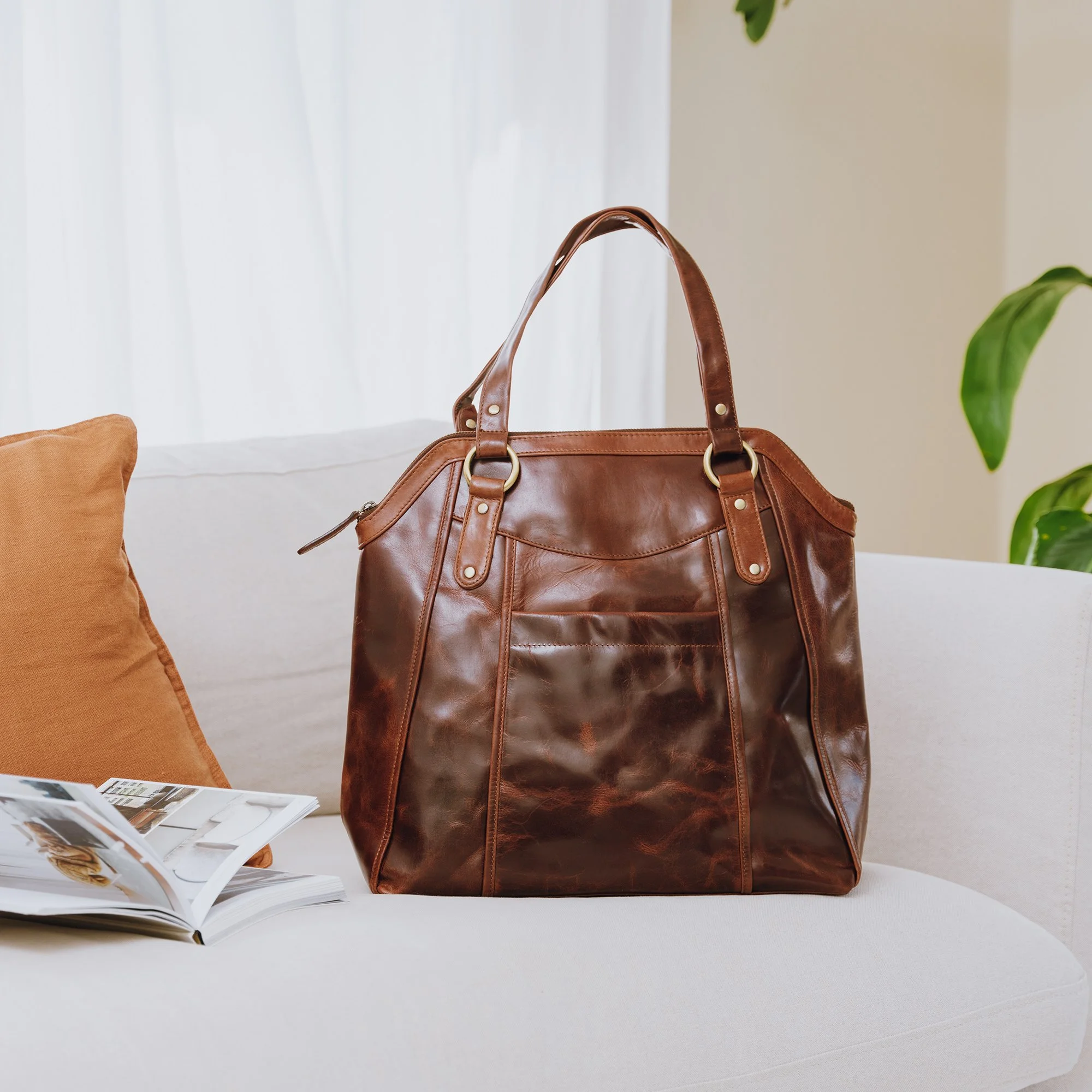 Shop Handmade Leather Totes - Stylish & Spacious Totes and Shoppers for ...