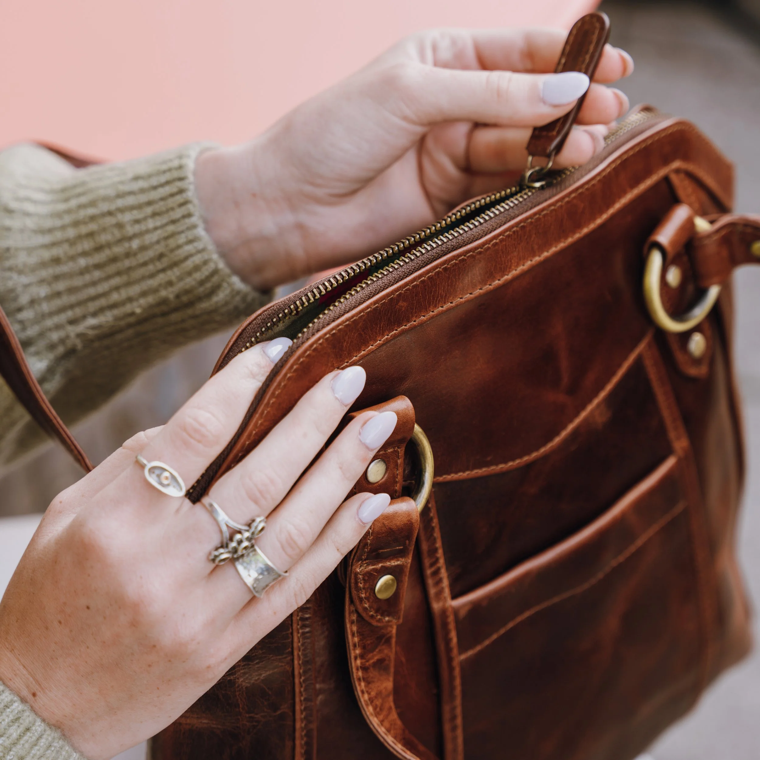 Unique Handmade Leather Handbags and Accessories at The Leather Store