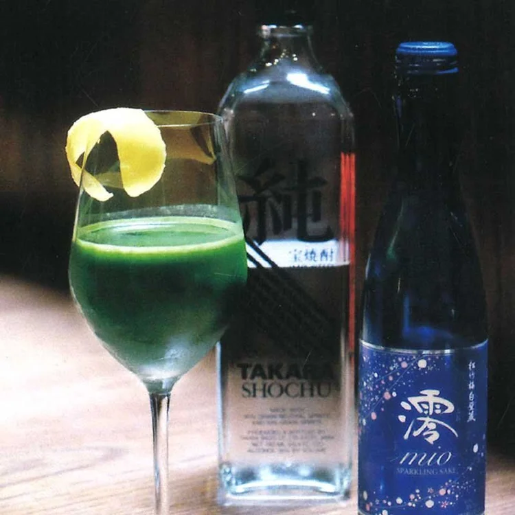 Matcha “MIO” Spritzer — MTC Sake