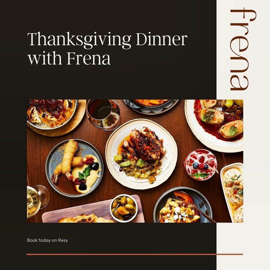 Menus - Frena - Taboon Fired Modern Middle Eastern Cuisine