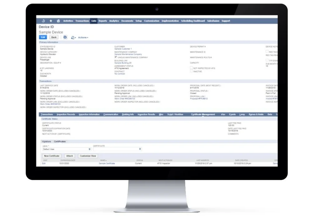 ATIS Alert Customer Portal & Monitoring