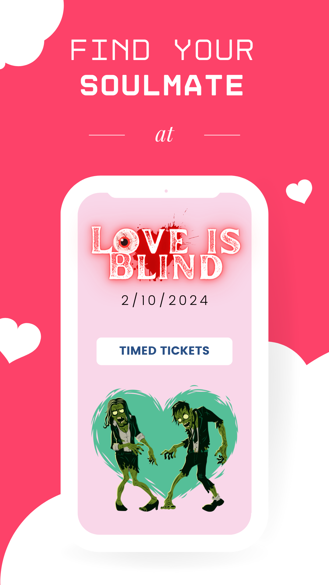 Valentine Haunted House - Love is Blind — The Thirteenth Hour Haunted ...