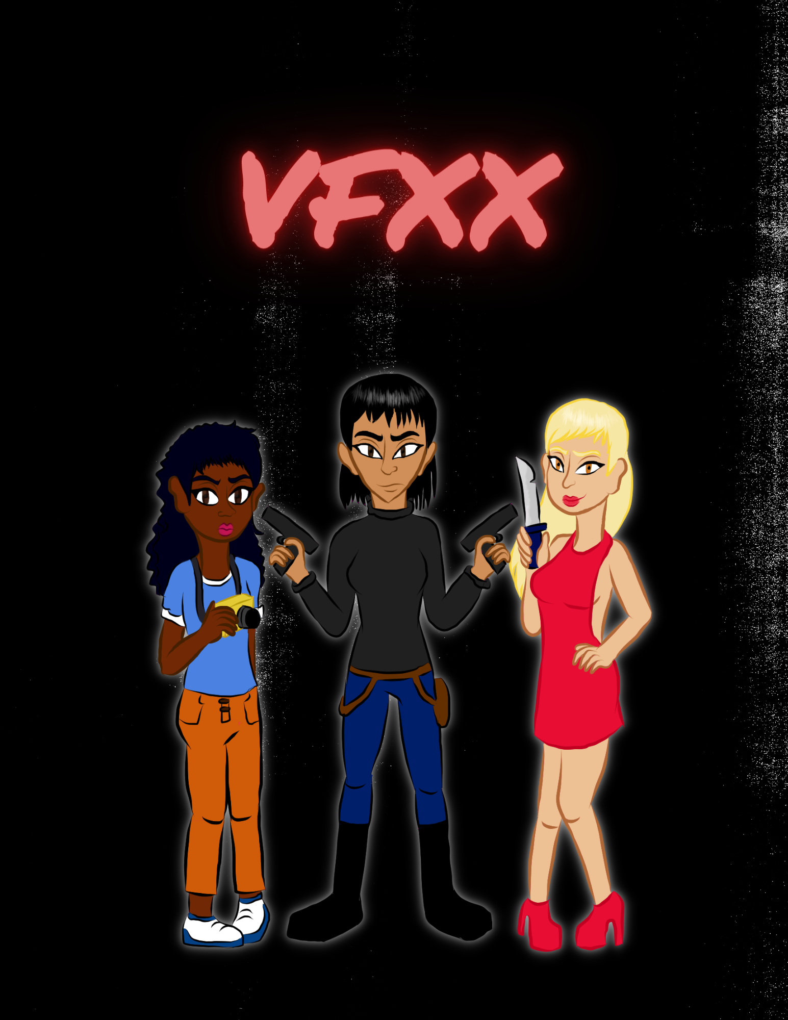 VFXX (2021) Animated Pilot — Chloe Spencer