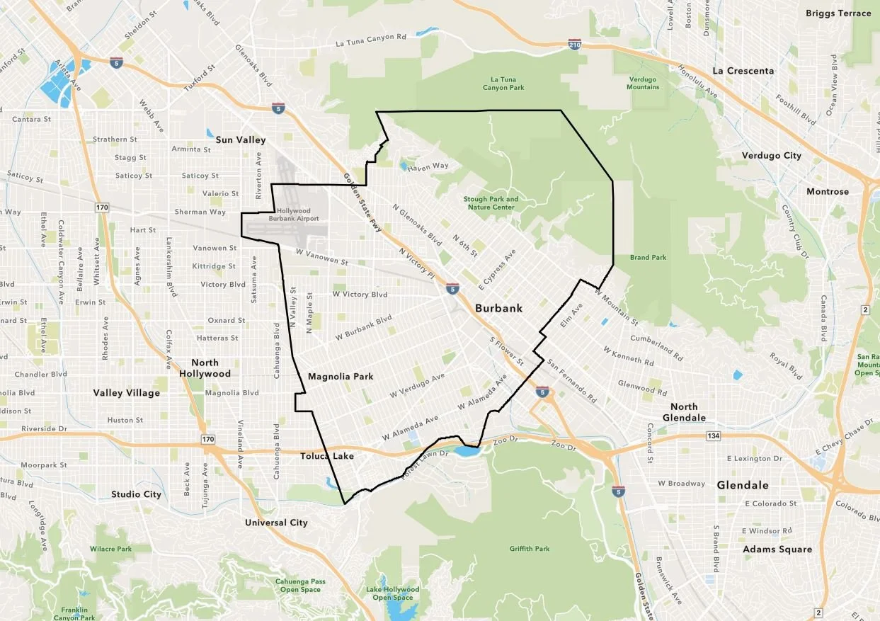 Burbank Council Districting