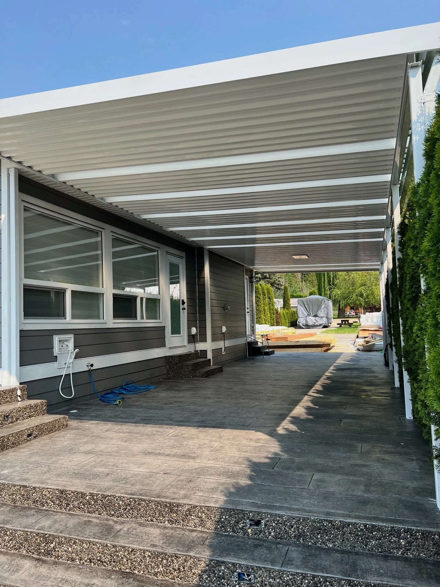 Patio Covers- Glass Roof, Acrylic Roof, Insulated Roof, W Pan Roof ...