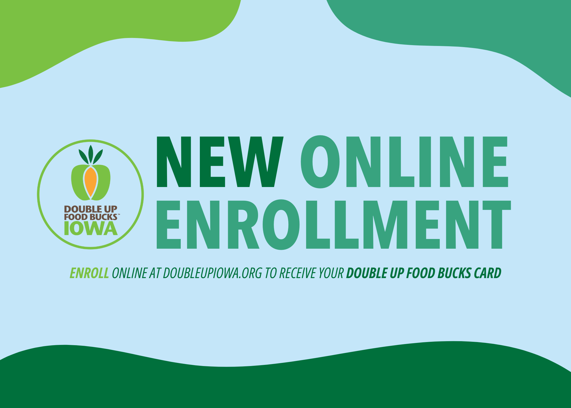 Get Double Up Materials — Iowa Healthiest State Initiative