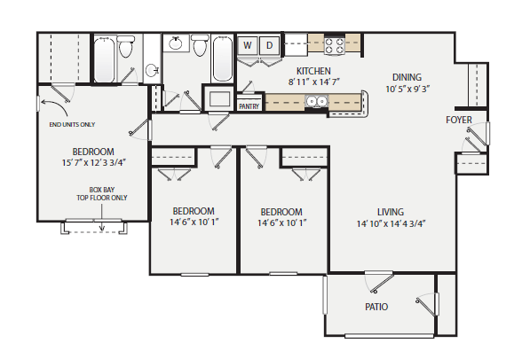 Floorplans & Availability — Legacy Pointe | Apartments in Knoxville, TN