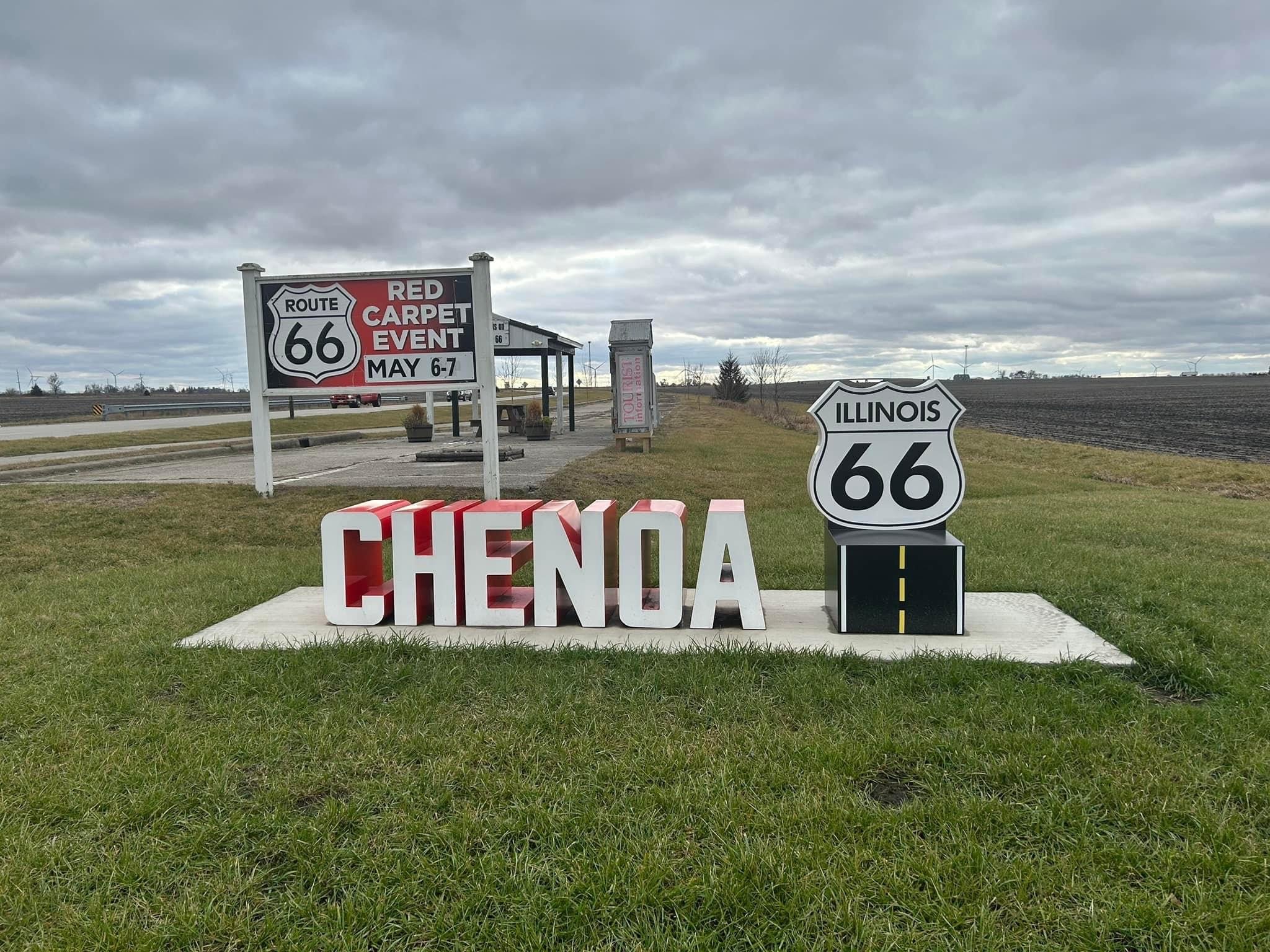 Route 66 Experience — Your-Type 3D Event Letters