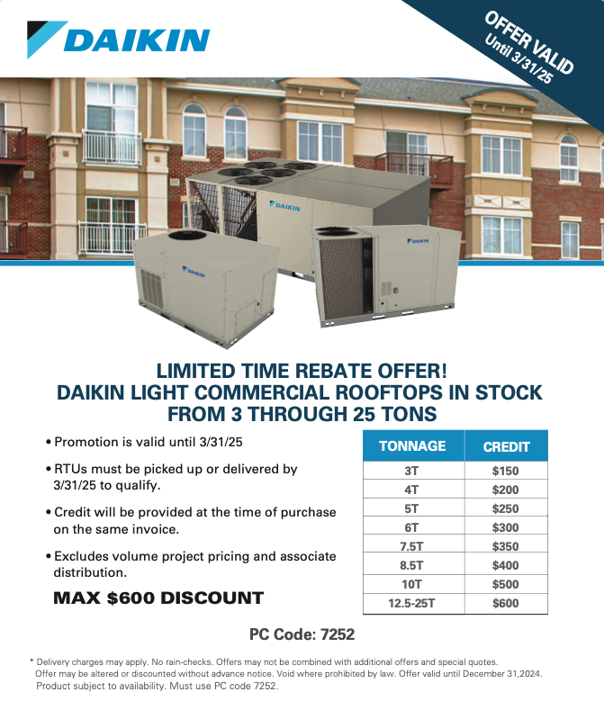 Promotions and Limited-Time Offers from Daikin Northeast — Daikin ...