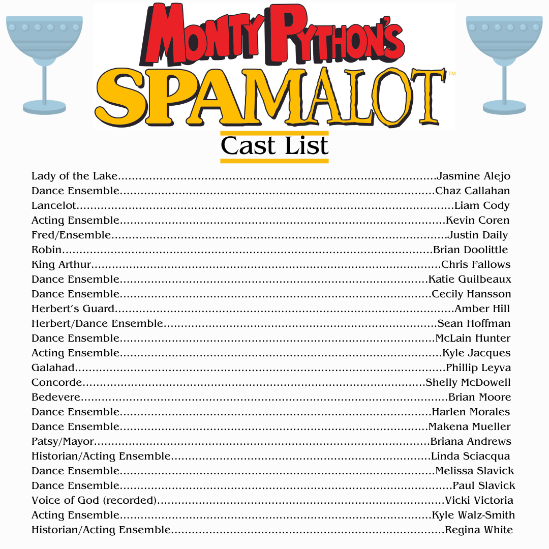 Spamalot — Ghostlight Theatre Ensemble